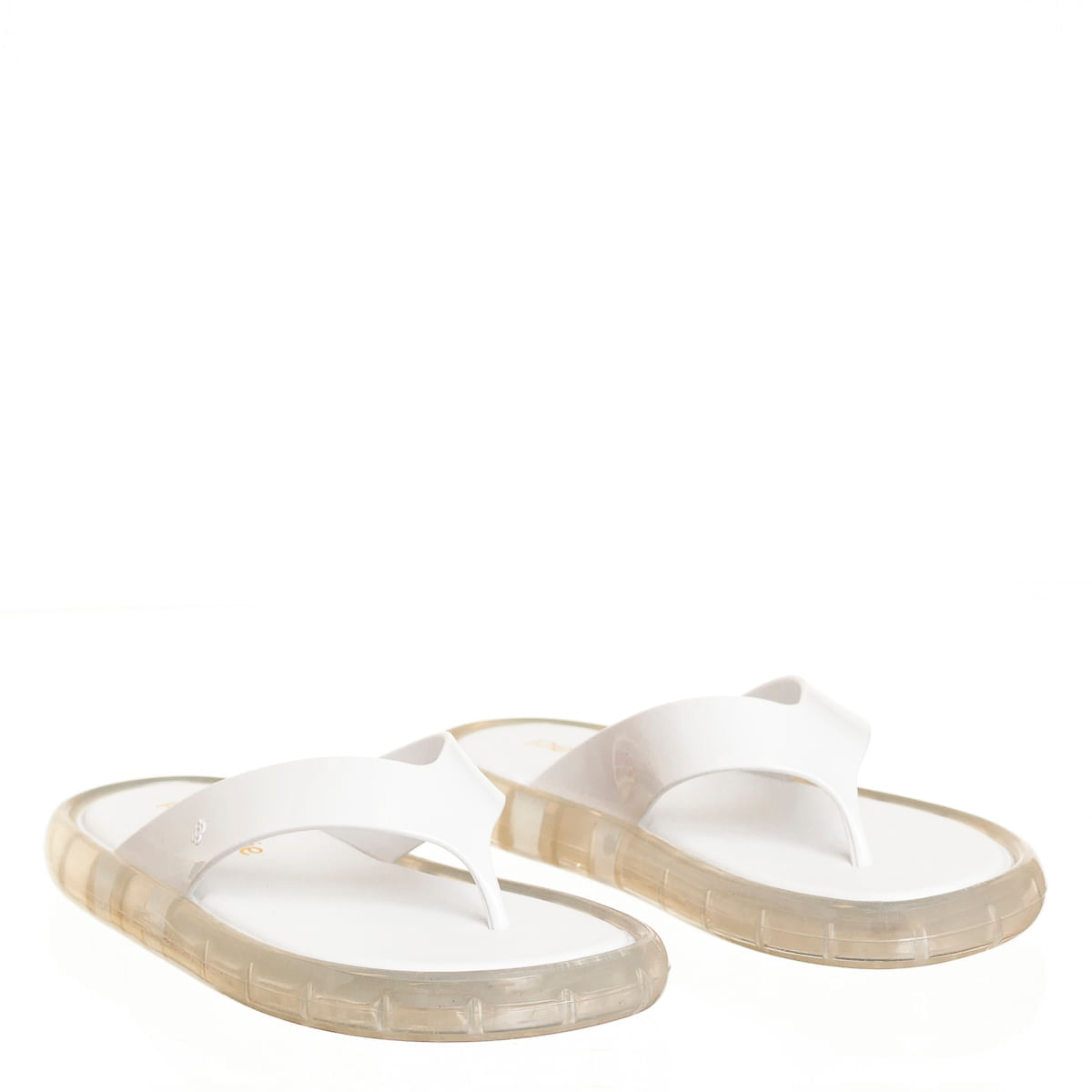 Chinelo Petite Jolie Blow Branco PJ7063