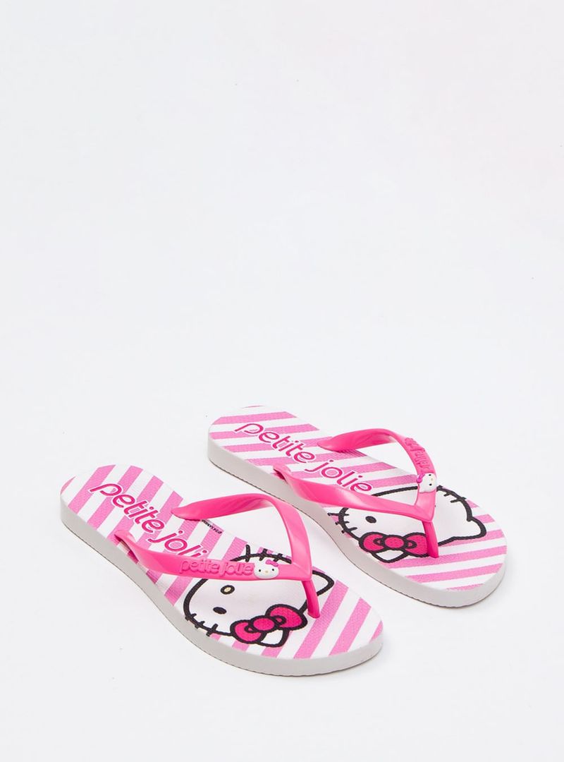 Chinelo Hello Kitty Pink | Coleção Exclusiva - Petite Jolie - Loja Oficial