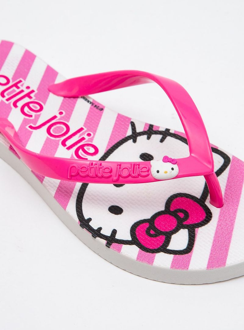 Chinelo Hello Kitty Pink | Coleção Exclusiva - Petite Jolie - Loja Oficial